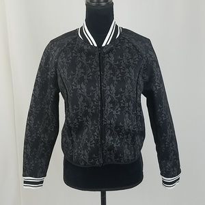 Fabletics | Tops | Fabletics Women S Tia Bomber Jacket Net Back | Poshmark